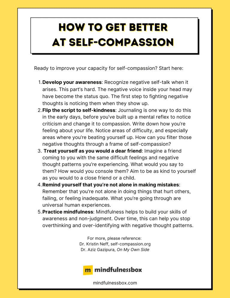 5 Self Compassion Exercises (to Release Self-Judgment)