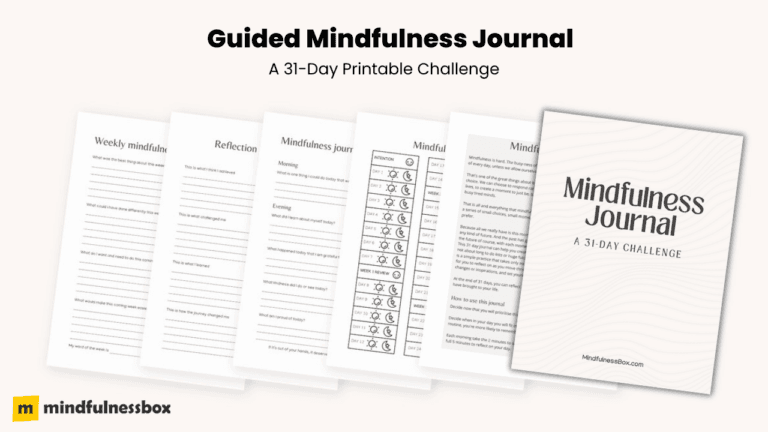Printable Mindfulness Journal Template (Get Started Fast)