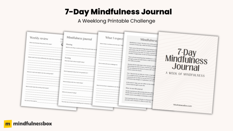 Join The 7-Day Mindfulness Challenge